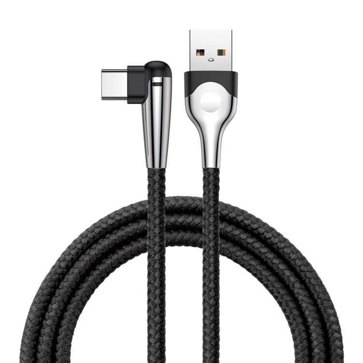 Baseus MVP 90 Degree USB Type-C Nylon Charging Cable (1m)